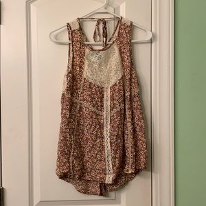 She and Sky | Tops | Open At The Back Bottom Medium | Poshmark